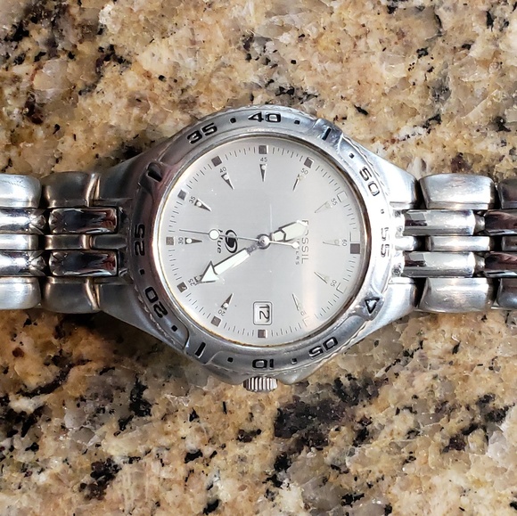 Fossil | Accessories | Mens Fossil Blue Am369 | Poshmark